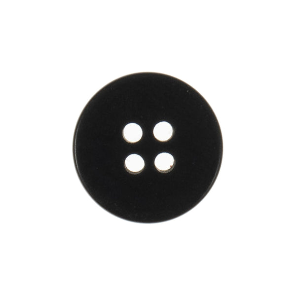 Corozo 4 Hole Button - Black – No Frills Knitting