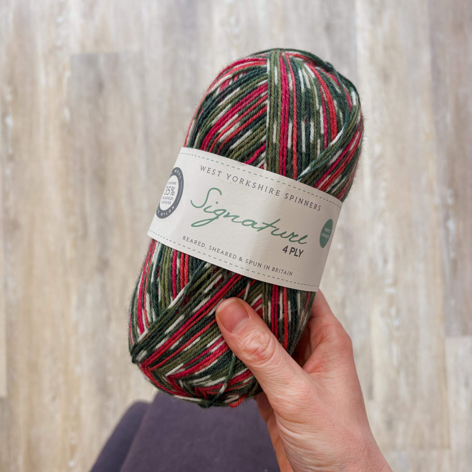 West Yorkshire Spinners Signature 4ply - 100g (Festive & Sparkle) – No ...