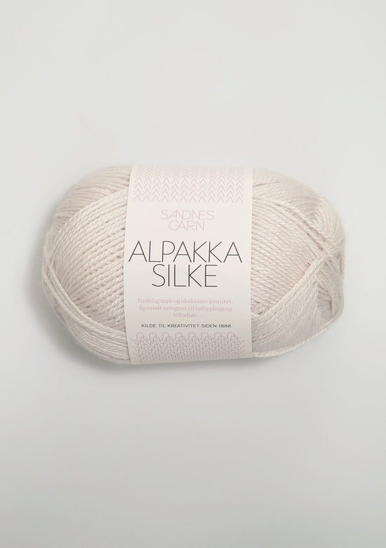 Sandnes Garn Alpakka Silke - 50g | No Frills Knitting